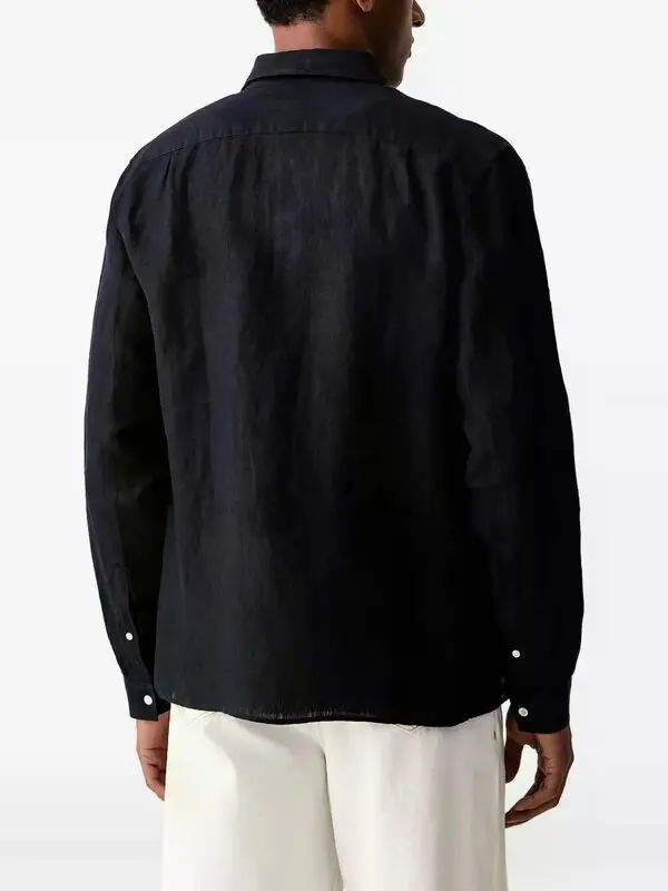 Lacoste Logo-patch Linen Shirt