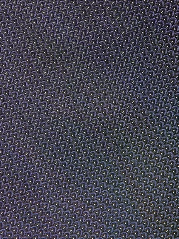 Zegna Navy Silk Tie