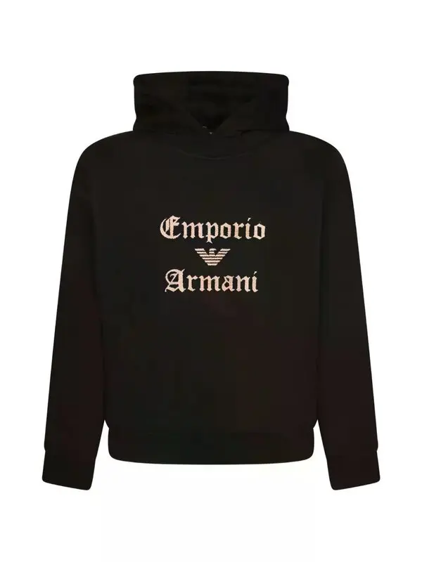 Emporio Armani Logo-print Hoodie