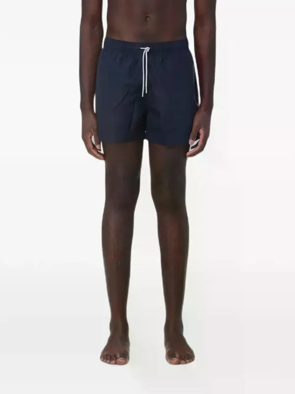 EA7 Logo-print Swim Shorts