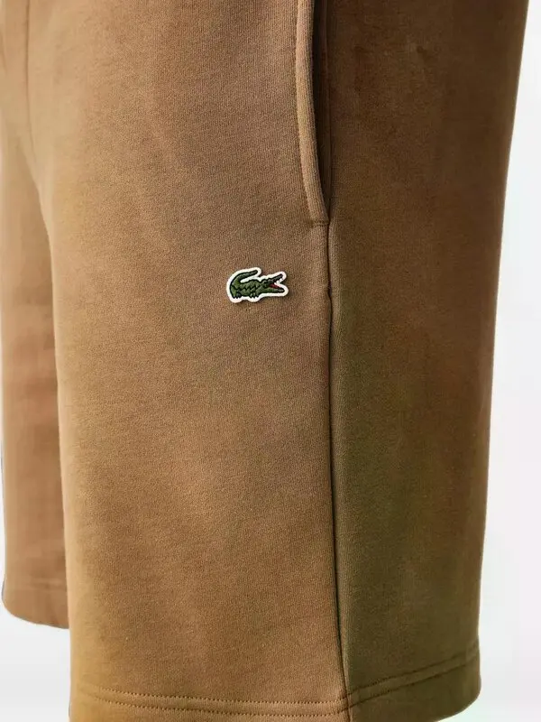 Lacoste Logo-patch Drawstring-waist Shorts