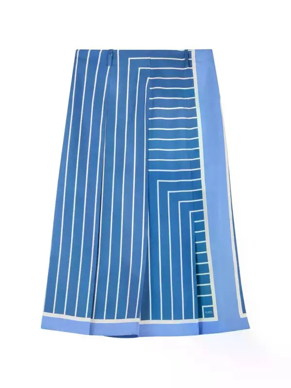 TOD'S Midi Skirt In Silk
