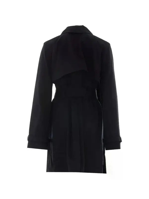 ANN DEMEULEMEESTER Reppa Draped Cotton Trench Coat