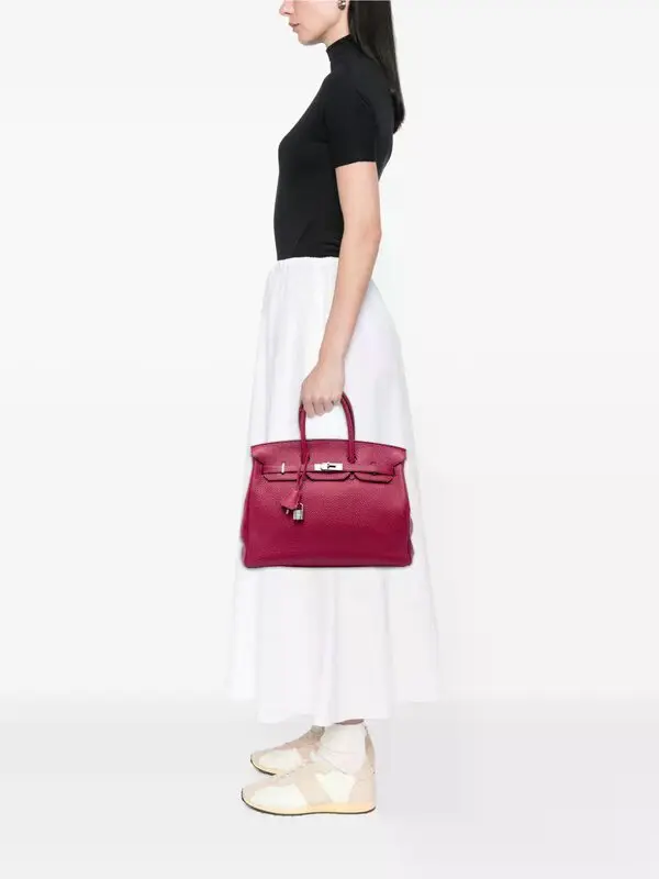 Hermès 2010 Clemence Birkin Retourne 35 Handbag