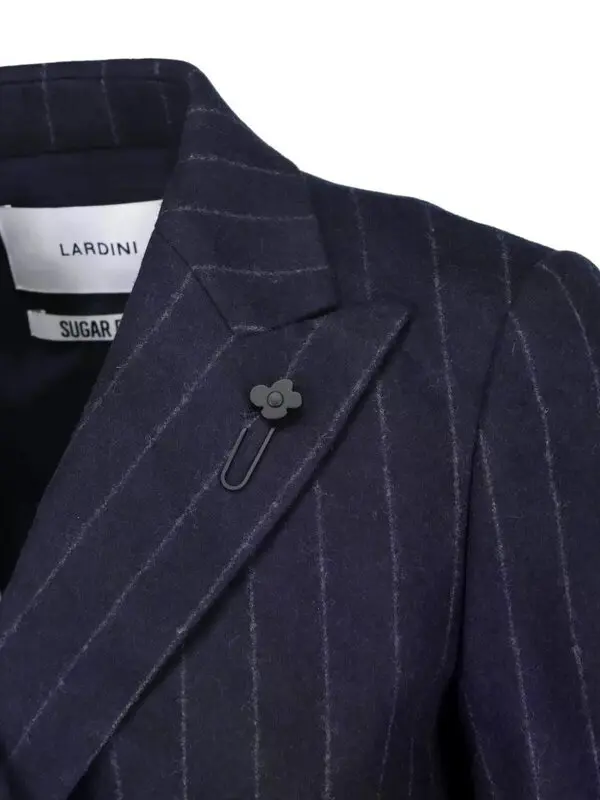 LARDINI X Sugar Pinstripe Double-breasted Jacket
