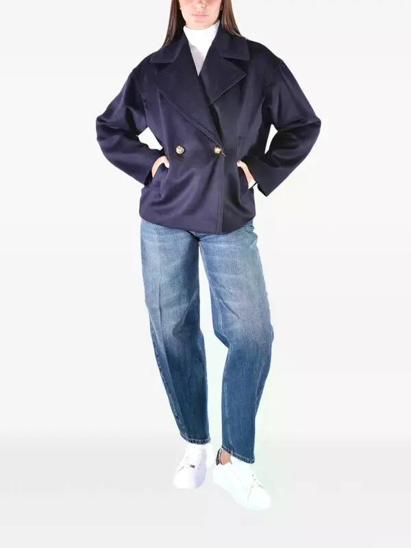 Max Mara Double-breasted Virgin Wool Coat