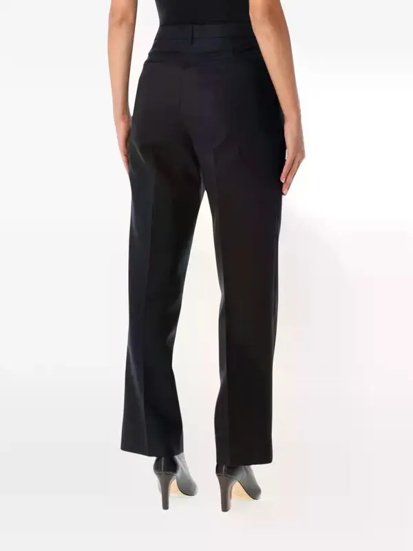 Auralee Pleated Straight-leg Trousers