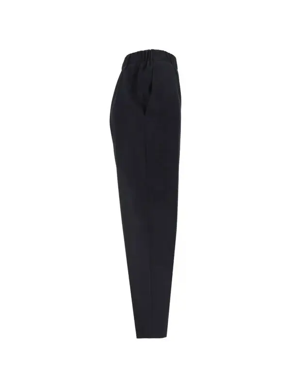 Dusan Elasticated-waist Wool Trousers