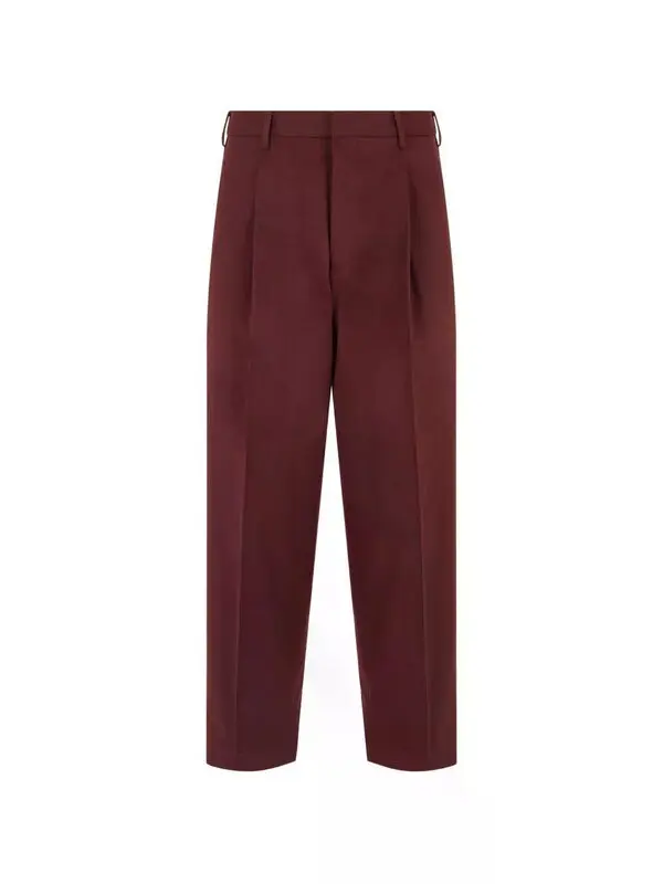 SLOWEAR Pleated Straight-leg Trousers