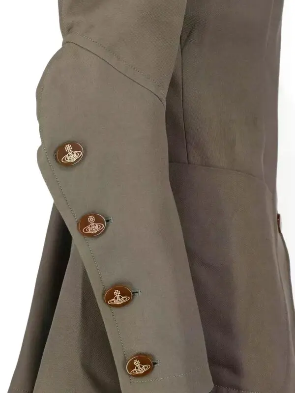 VIVIENNE WESTWOOD Gale Puff-sleeve Button-up Jacket