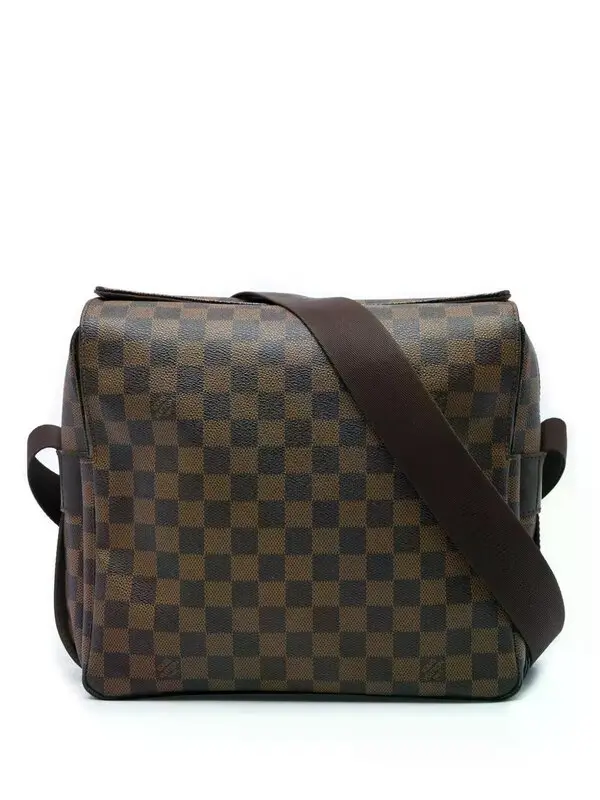 LOUIS VUITTON 2009 Damier Ebene Naviglio Crossbody Bag