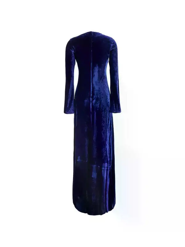 SEMICOUTURE Cecily Long-sleeve Maxi Dress