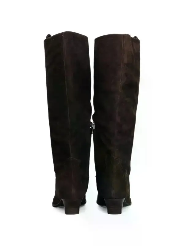 Ash Thore Pointed-toe Suede Knee-high Boots