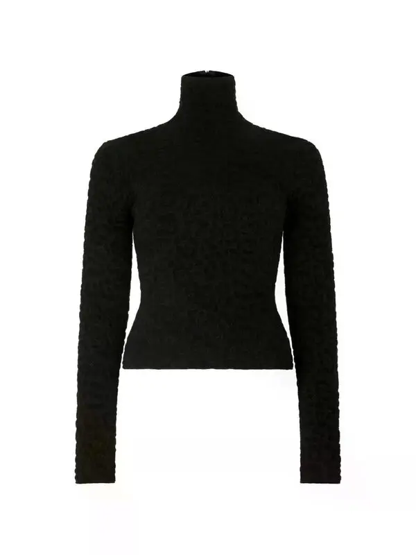 Roberto Cavalli Leopard-jacquard T-shirt