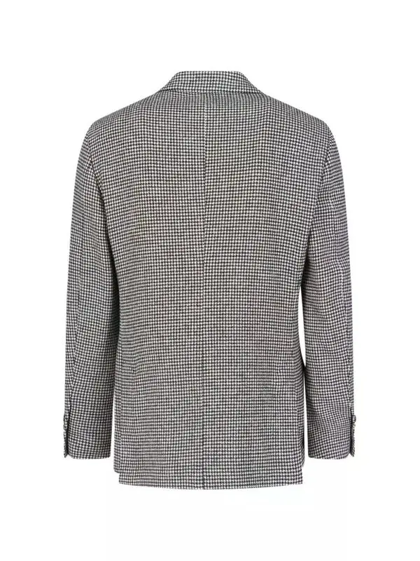 LARDINI X Sugar Houndstooth Double-breasted Jacket