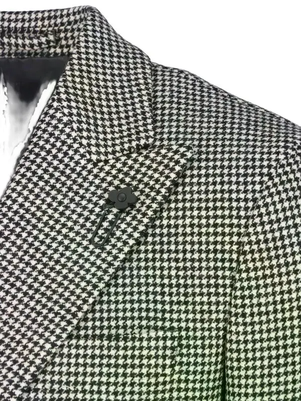 LARDINI X Sugar Houndstooth Double-breasted Jacket