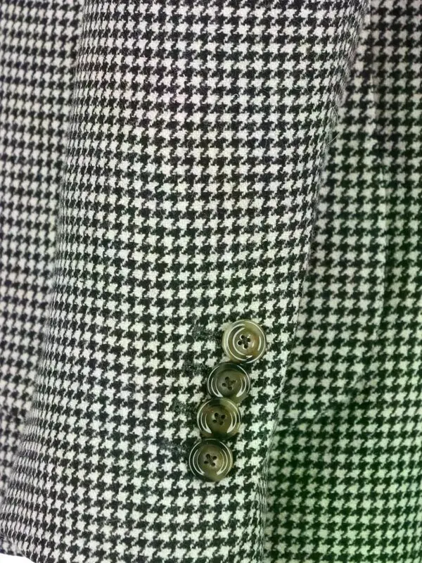LARDINI X Sugar Houndstooth Double-breasted Jacket