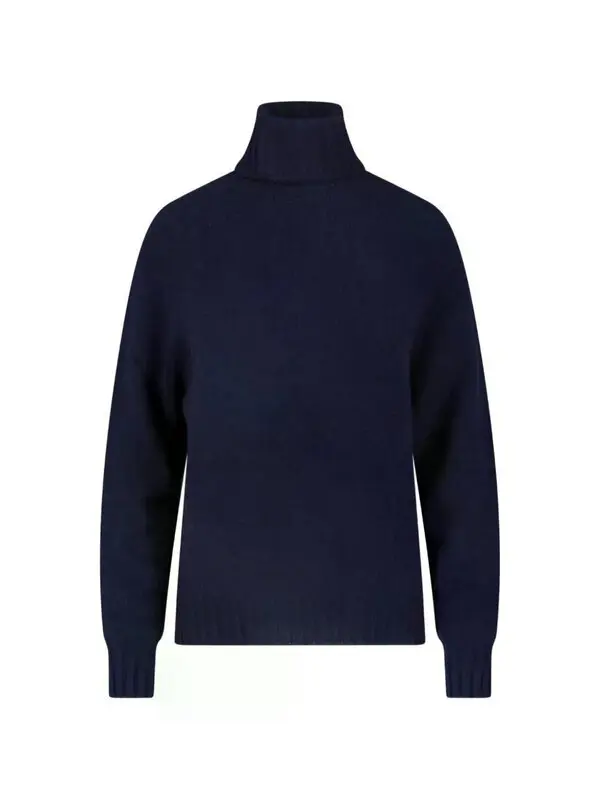 MA'RY'YA Roll-neck Raglan-sleeve Sweater