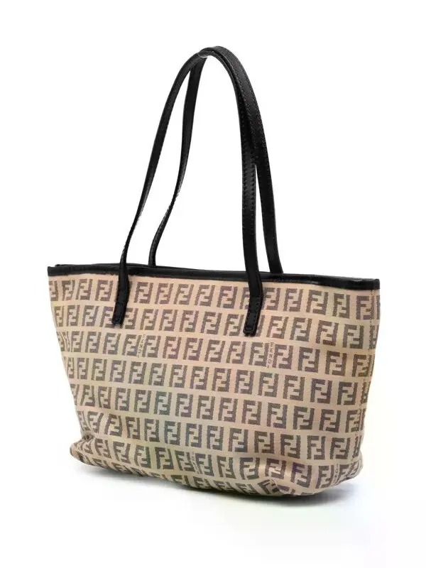Fendi 2000-2010 Zucchino Canvas Tote Bag