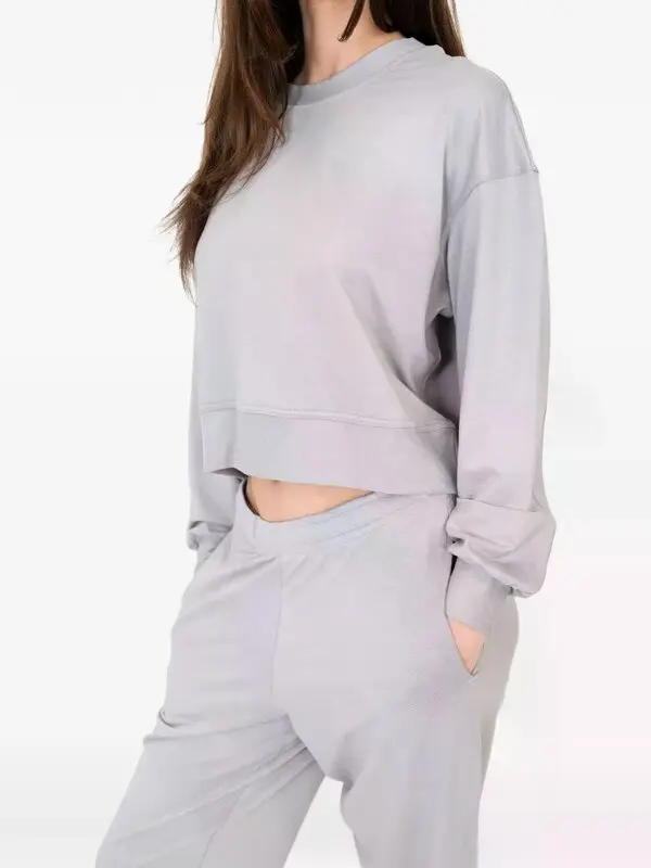 ON/OFF ESSENTIALS Solace Crew-neck Sweatshirt - Grey