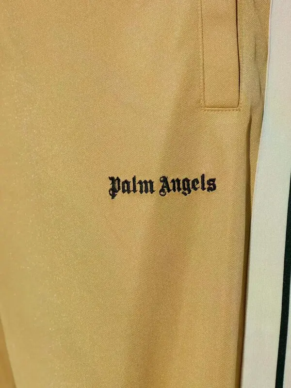 Palm Angels Logo-print Side-stripe Track Pants