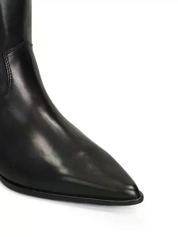 Ash Thore Pointed-toe Leather Knee-high Boots