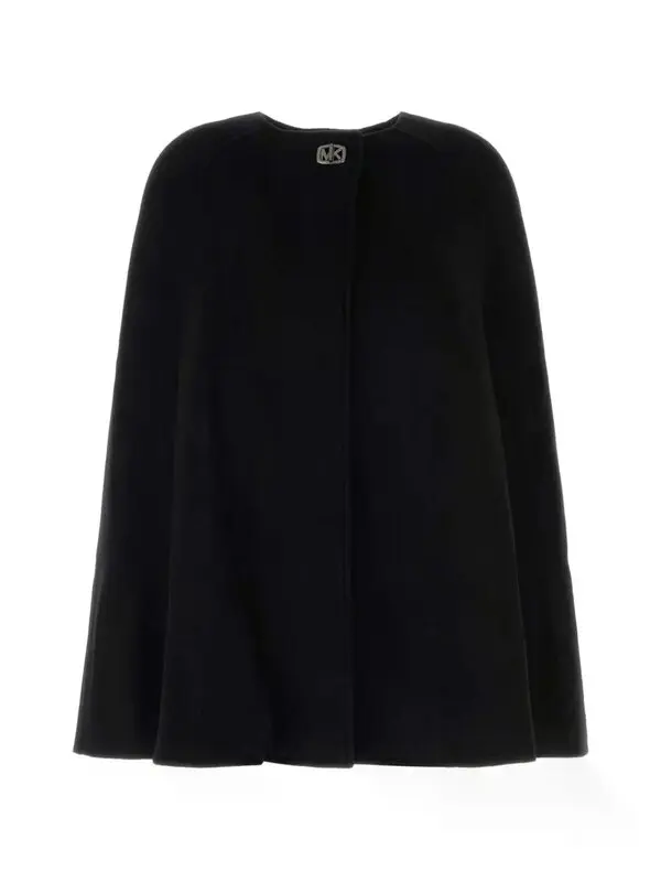 Michael Kors Turn-lock Wool Cape