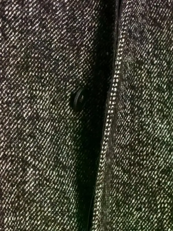 Tagliatore Marl-pattern Raglan-sleeve Coat