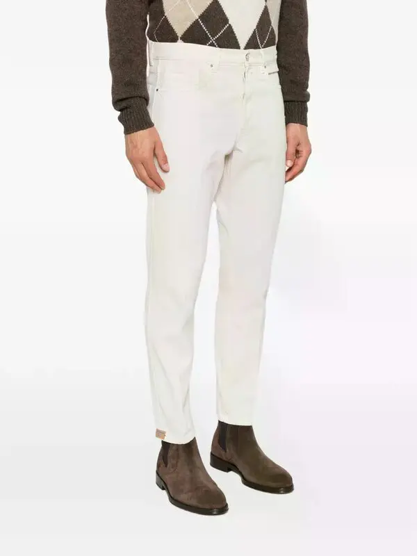 DON THE FULLER Seoul Logo-patch Jeans