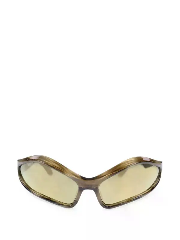 Balenciaga Fennec Oval-frame Sunglasses