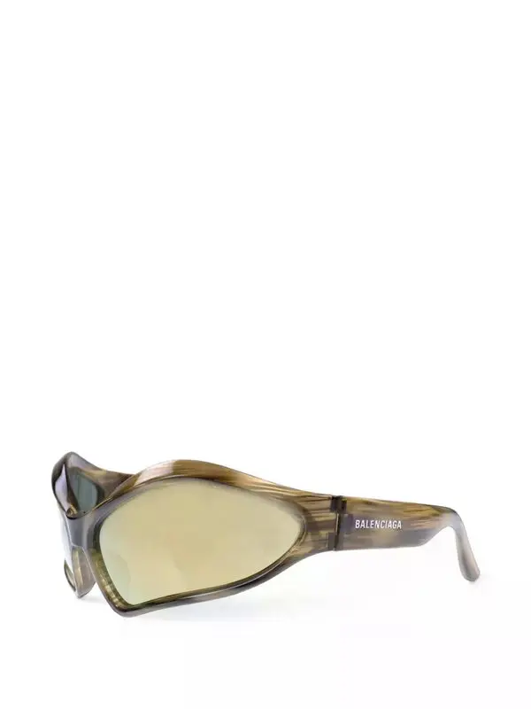 Balenciaga Fennec Oval-frame Sunglasses
