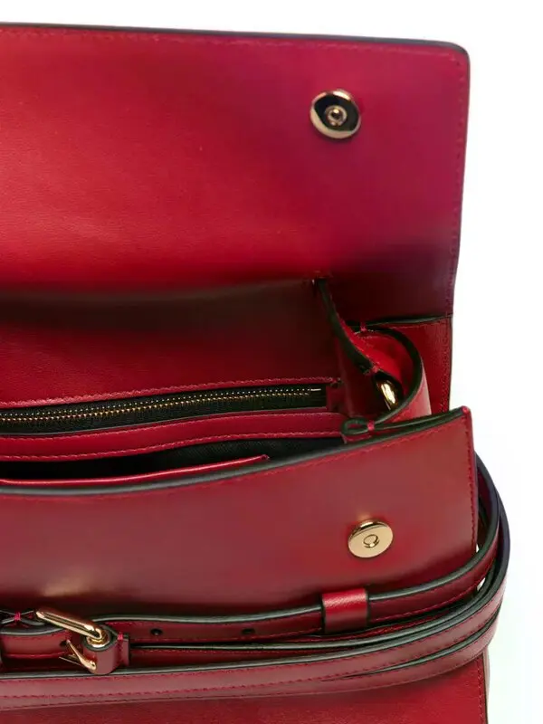 Moschino Belt-detail Leather Tote Bag