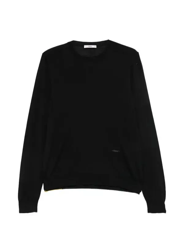 Fendi Logo-embroidered Sweater