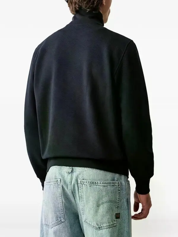 COLMAR Ribbed Jacquard Zip-up Sweatshirt