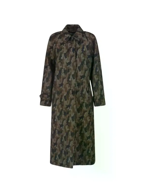 LARDINI Camouflage-print Coat