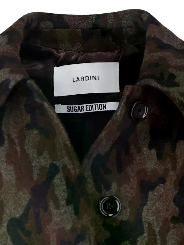 LARDINI Camouflage-print Coat