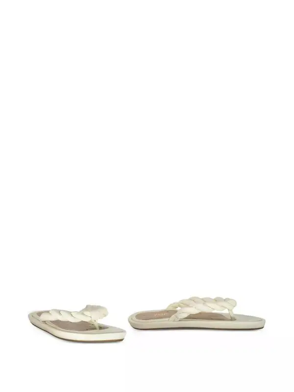 Red Valentino Braided Leather Sandals