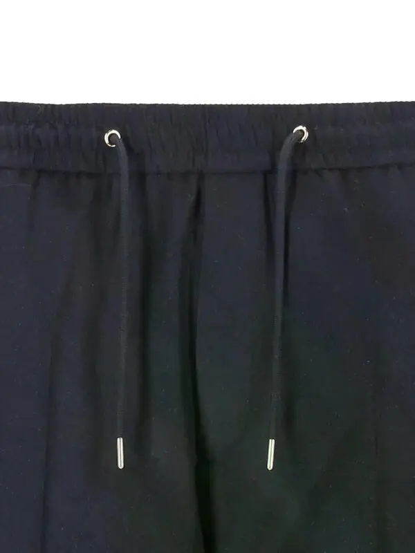 Paul Smith Drawcord-waist Turn-up Trousers - Blue