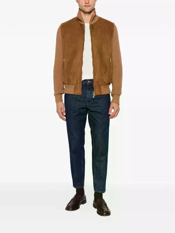 DON THE FULLER Seoul Logo-patch Straight-leg Jeans