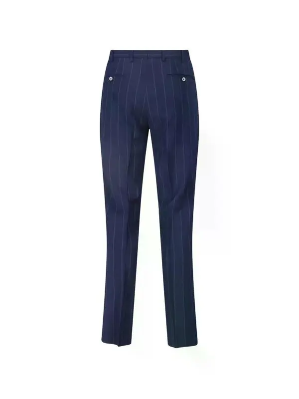 TOMBOLINI Pinstripe-pattern Double-breasted Suit