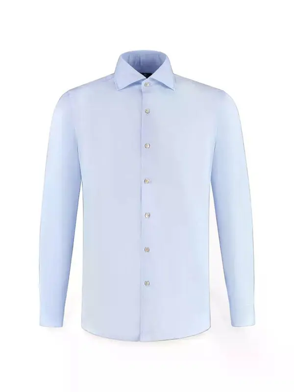 LUIGI BORRELLI Cutaway-collar Long-sleeve Shirt