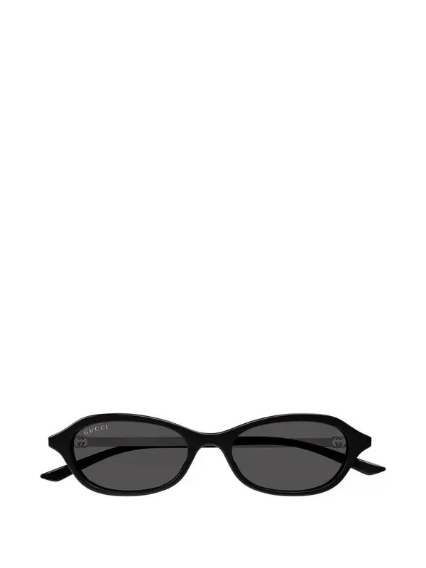 Gucci Interlocking G Oval-frame Sunglasses