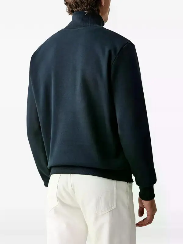 COLMAR Quarter-zip Ribbed-trim Sweatshirt