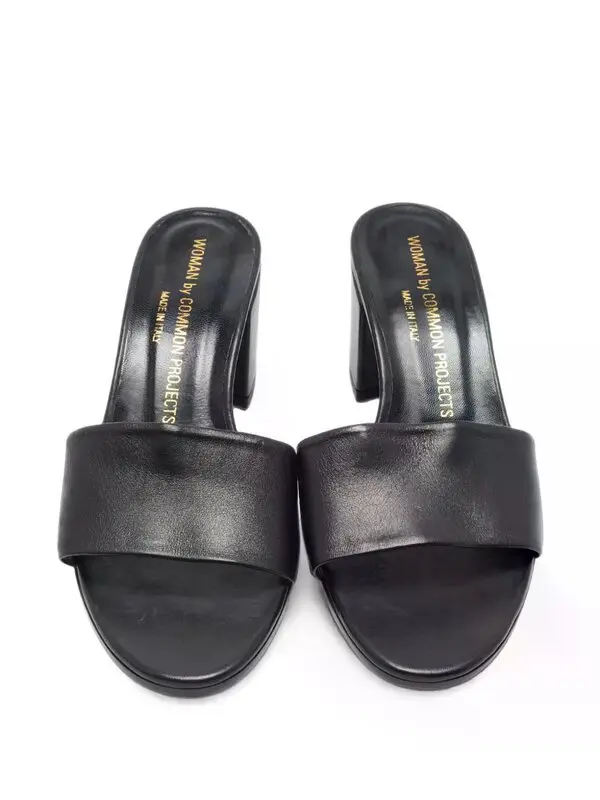 COMMON PROJECTS Block Heel Slide Sandals