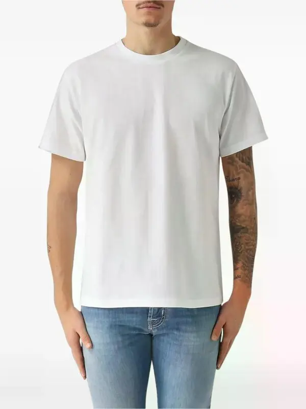 COLMAR Logo-patch Cotton T-shirt - White