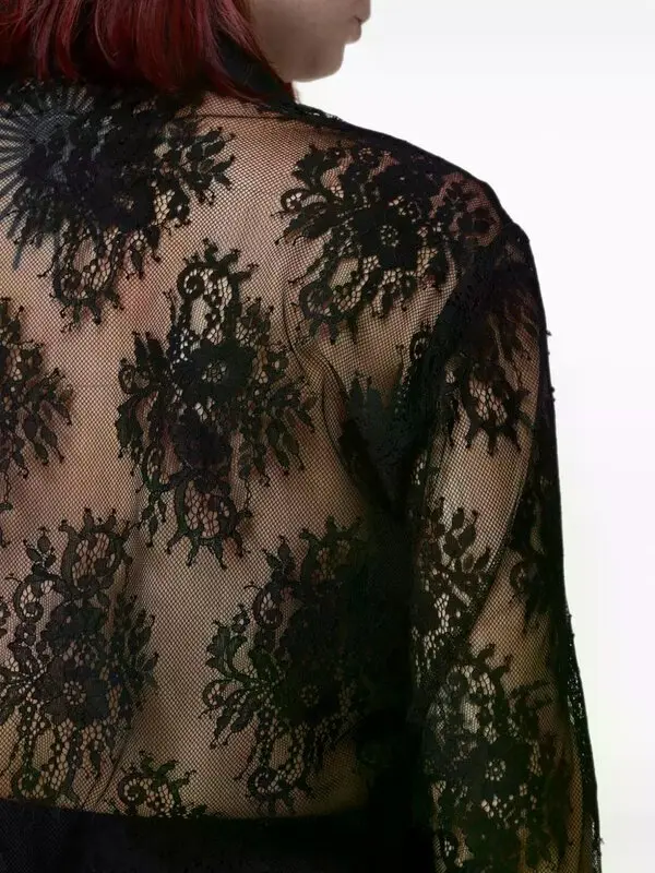 HANITA Lace-patterned Shirt