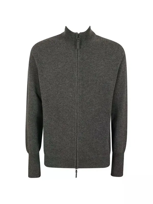 BALLANTYNE Zip-up Cashmere Sweater