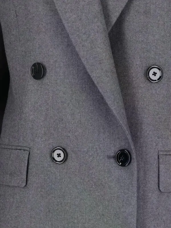 LARDINI Double-breasted Cashmere Coat