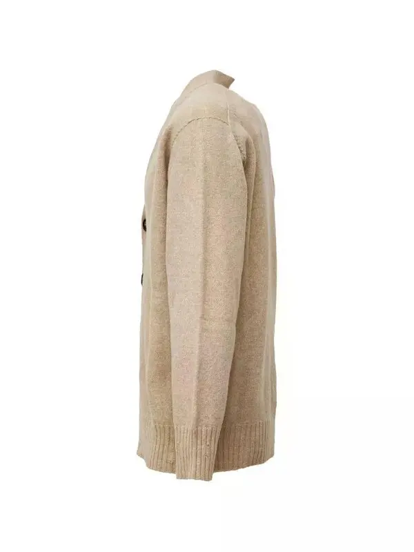 AMARANTO Distressed Cardigan