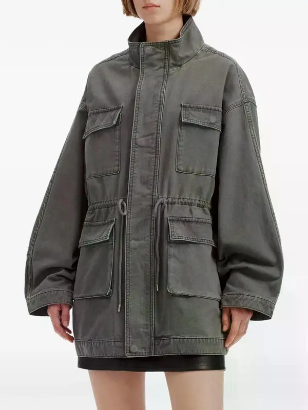 B+AB Drawstring Field Jacket - Grey